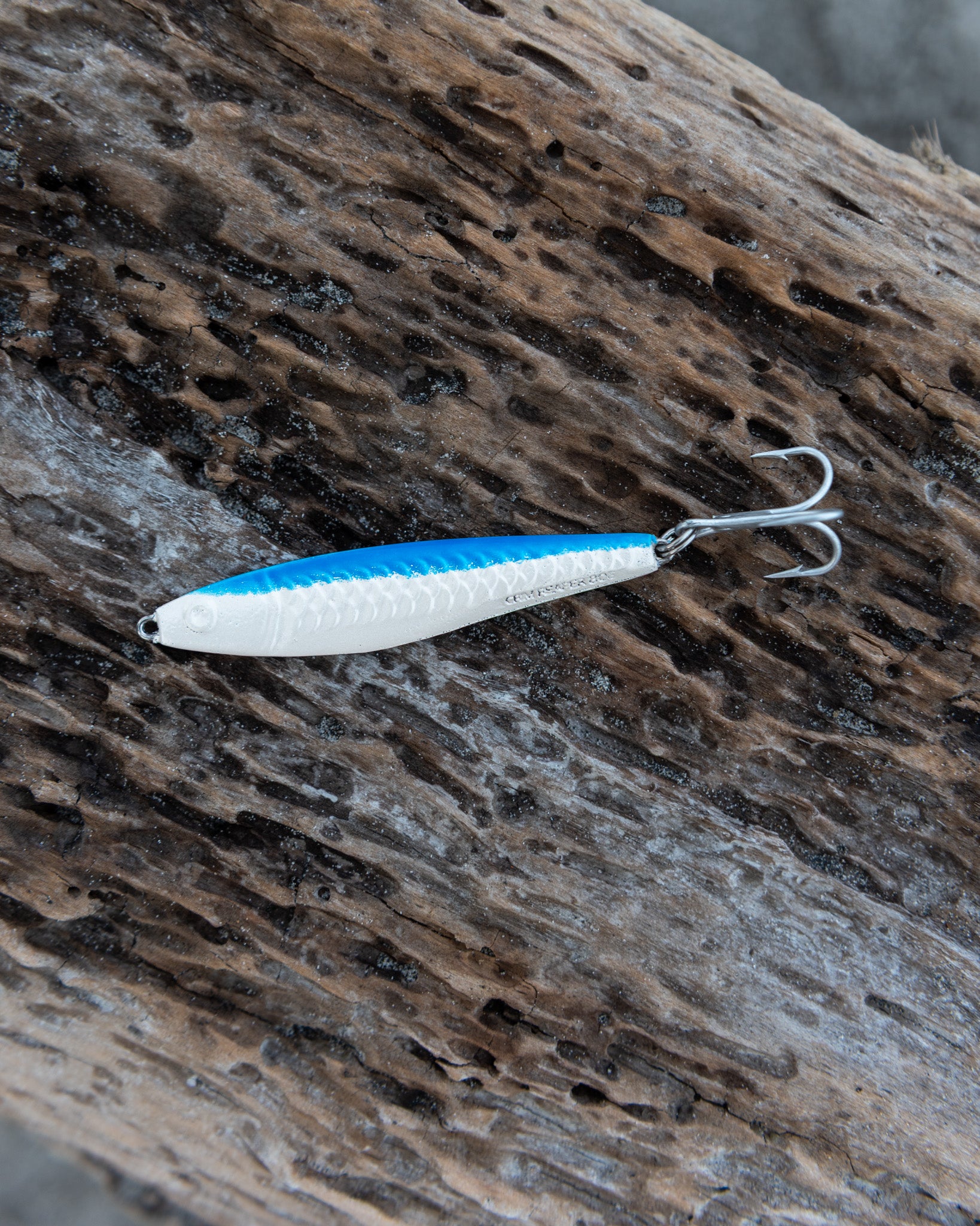 Blue Chrome Kahawai Jig – NZ Fast Jig & Inshore Lure – Grim Reaper Lures NZ